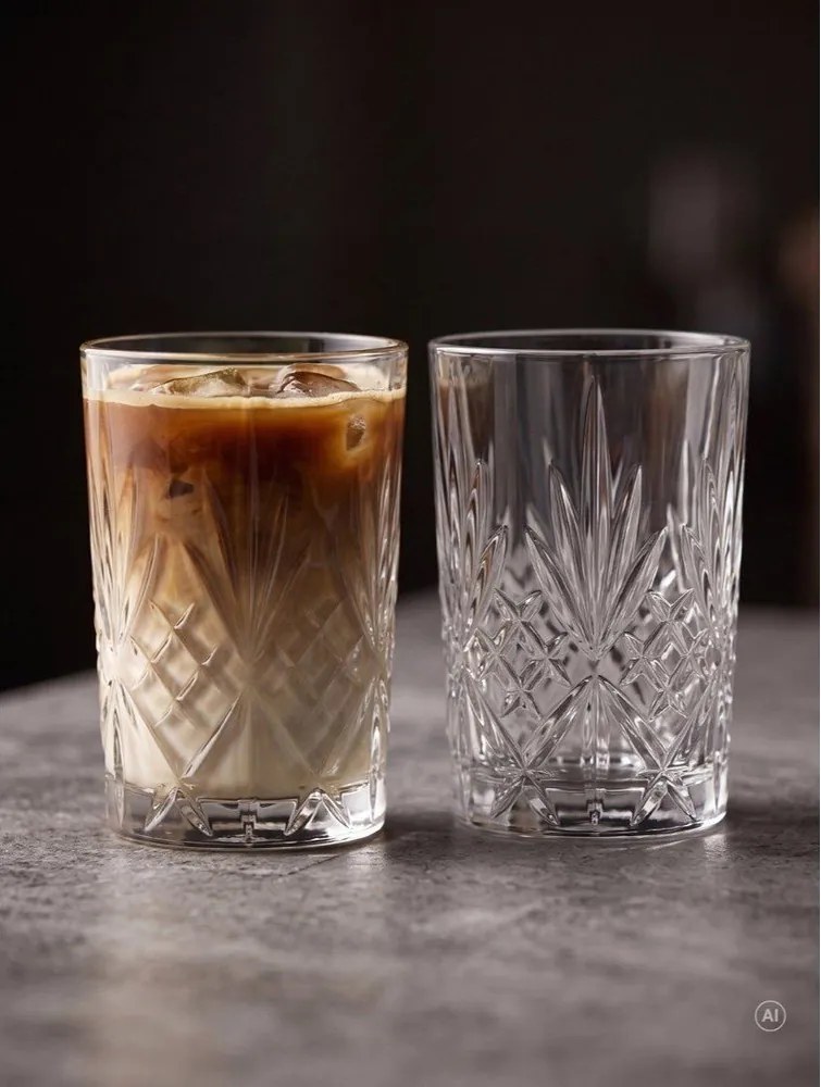 Křišťálové sklenice v sadě 6 ks 250 ml Melodia – Lyngby Glas