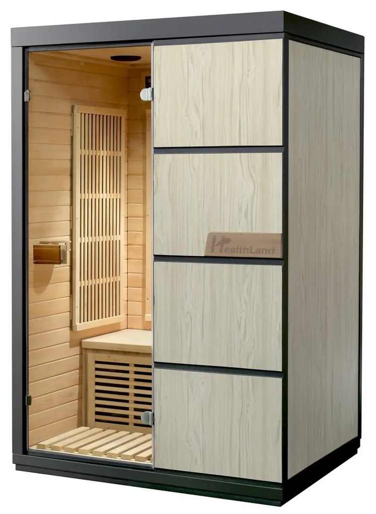 Infrasauna DeLuxe 2222 Carbon BT