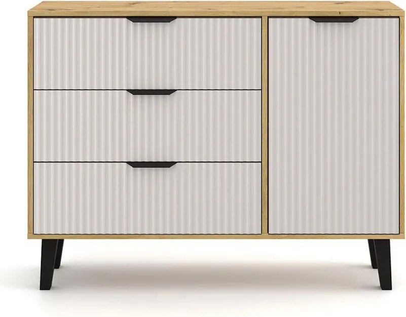 Komoda Borg Duo 1d3s dub artisan / kašmír