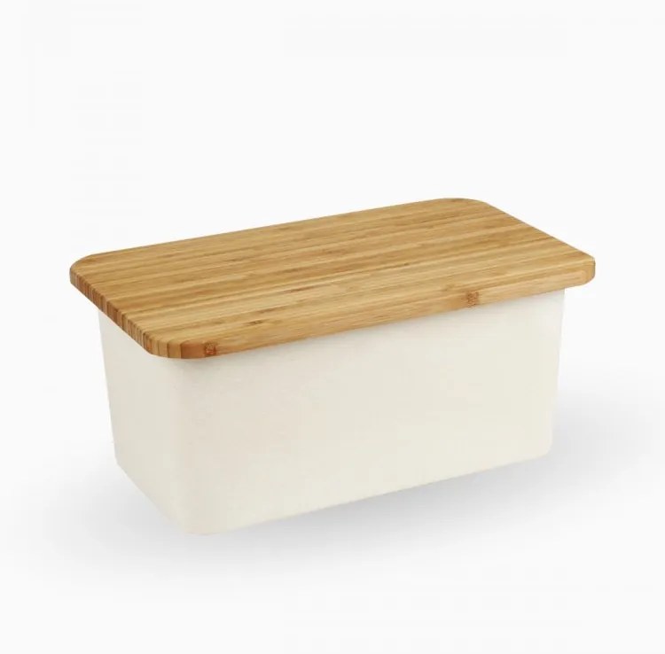 Lunasol - Chlebník s víkem / deska na krájení z akátového dřeva - Basic (593065)