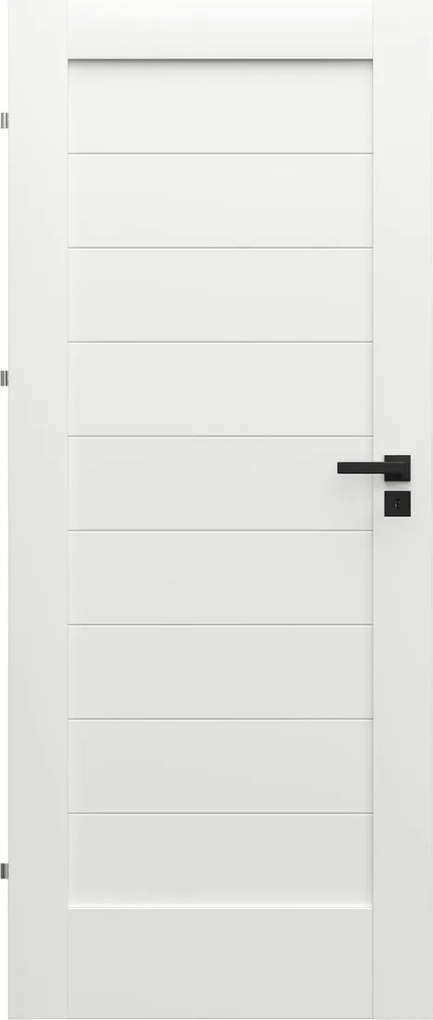 Porta doors Interiérové dveře rámové, 80 L, 80 × 197 cm, fólie, levé, bílé, plné