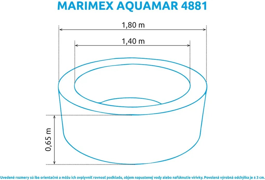 Marimex | Vířivý bazén Marimex AQUAMAR 4881 | 11400286