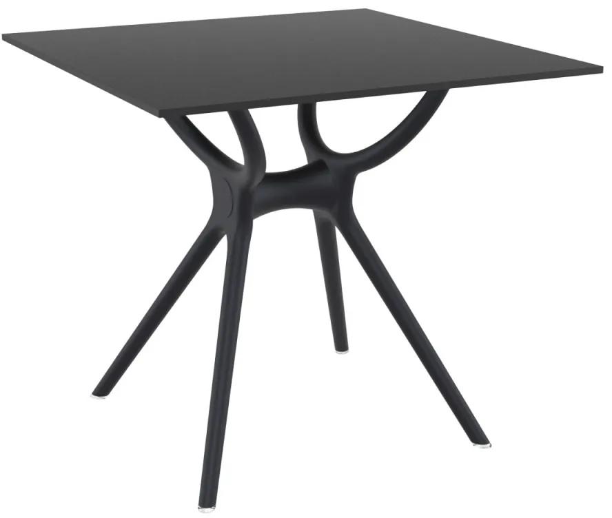 Stůl Air 80 ~ v74 x 80 x 80 cm - Černá