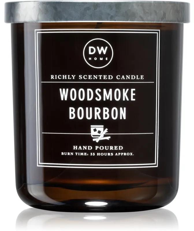 DW Home Signature Woodsmoke Bourbon vonná svíčka 258 g