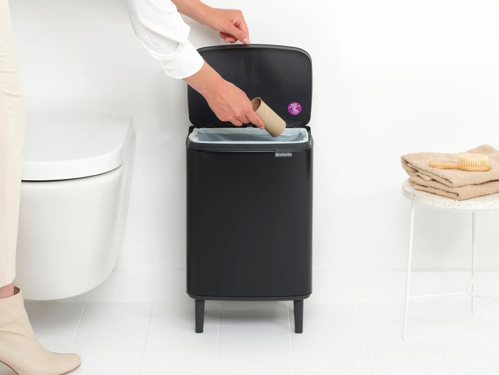 Brabantia BO HI odpadkový koš 12L černá