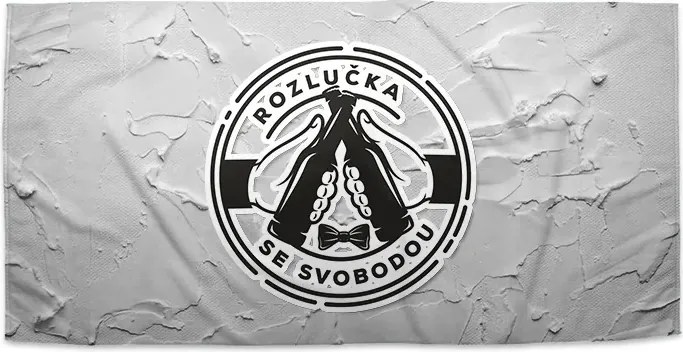 Sablio Ručník Rozlučka se svobodou - 30x50 cm