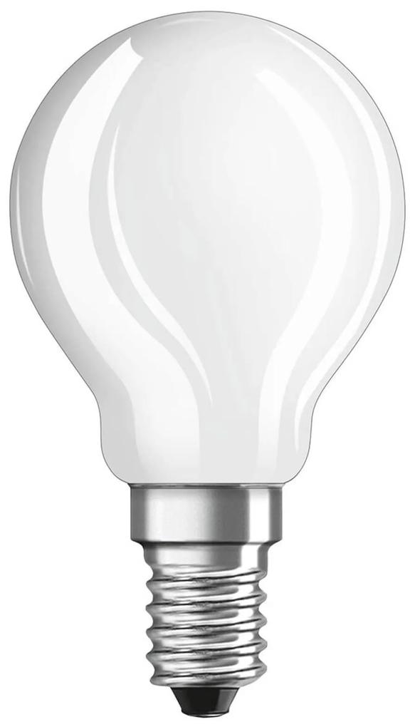 OSRAM LED žárovka-kapka E14 4W denní světlo matná