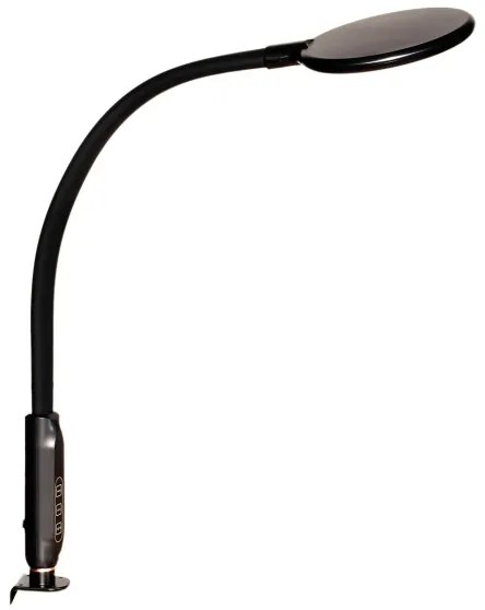 LED Stmívatelná lampa 3v1 LED/12W/230V černá CRI 90 + dálkové ovládání