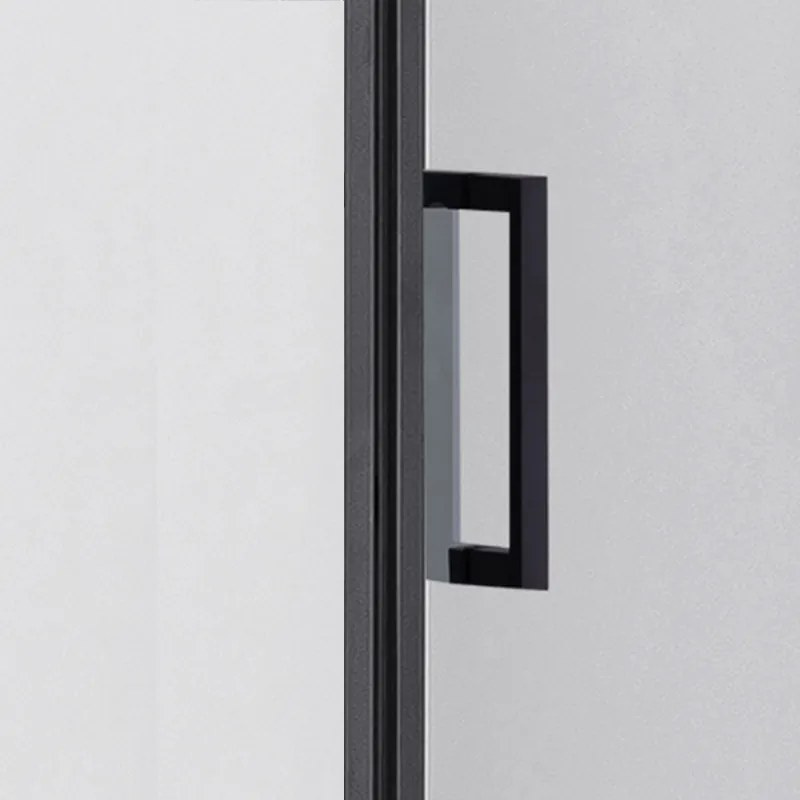 BPS-koupelny Čtvercový sprchový kout ZES KZ1390B BL 90x90 černá/transparent - bez vaničky