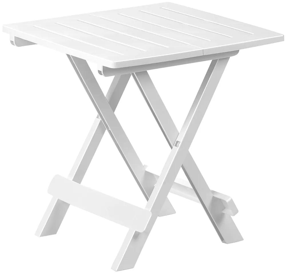 Příruční stolek Adige 45x43x50cm - bílý