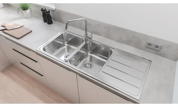 GROHE 31588SD1 - Dřez K500 1160 × 500 mm nerez