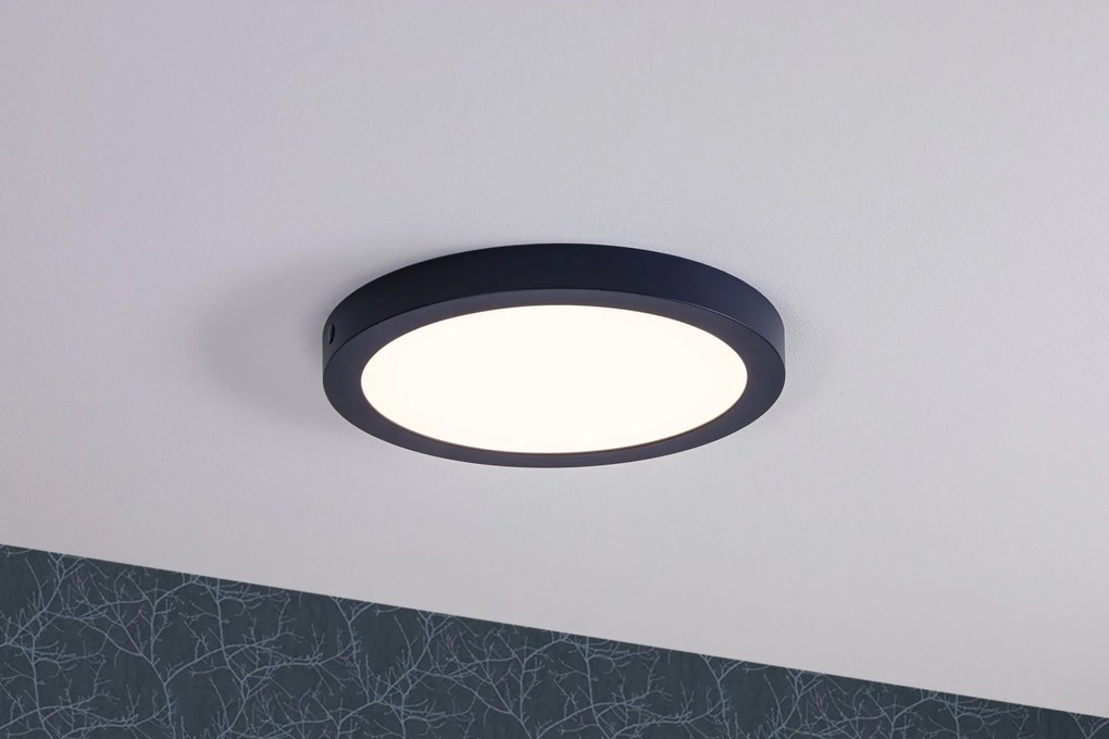 Paulmann 70986 Abia, stropní LED svítidlo, 22W 2700K, tmavě modrá, prům.30cm