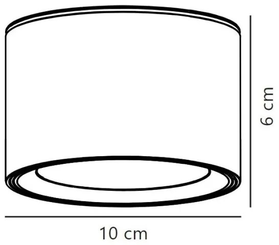 Nordlux - LED Stmívatelné bodové svítidlo FALLON LED/5,5W/230V bílá