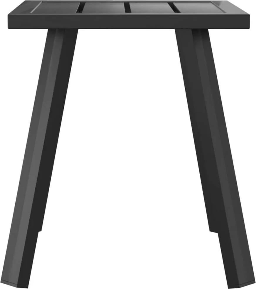 vidaXL Zahradní stolek antracitový 34 x 34 x 38 cm ocel [362809]