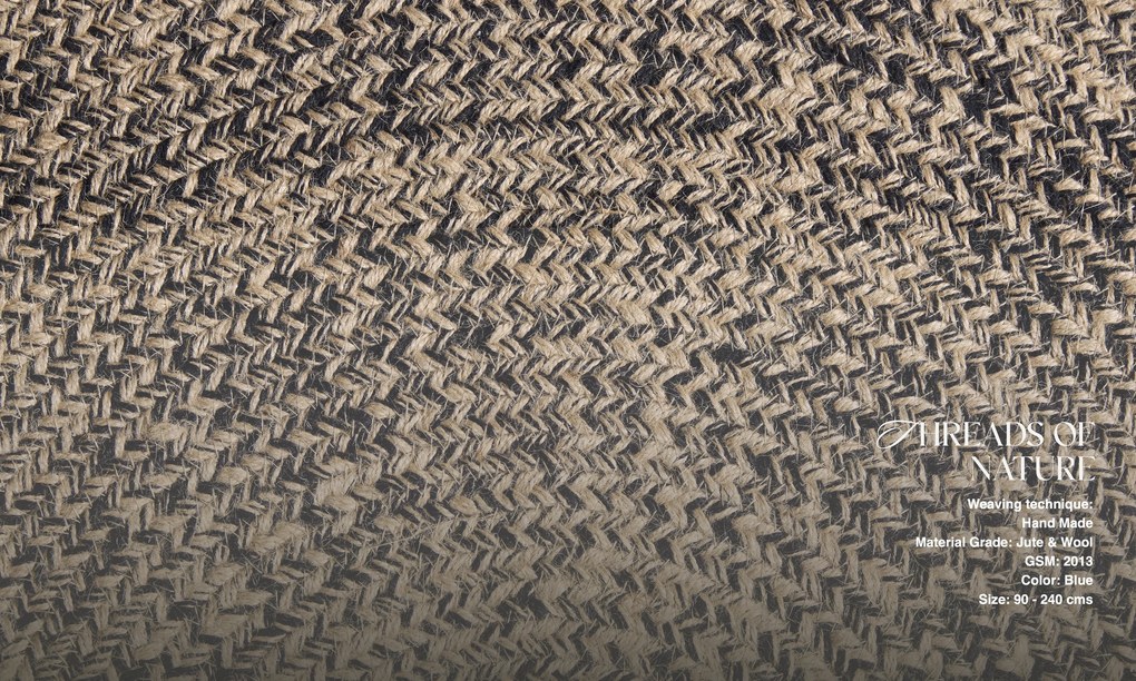 Diamond Carpets India, Ručně vázaná rohožka Eclipse J 53 Natural, 50x80, béžová, chodba / předsíň