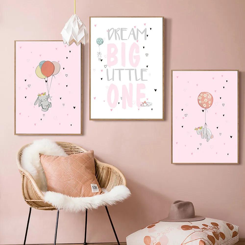 Plakát do dětského pokojíčku Dream Big Little One