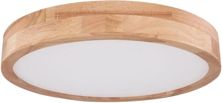 LED stropní svítidlo RAINER 60 dřevo 3000K - 6000K 48W Globo 41745-48 GLO41745-48