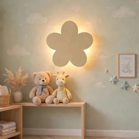 Dětské nástěnné světlo Kvítek | LED noční lampa | SENTOP LED0594