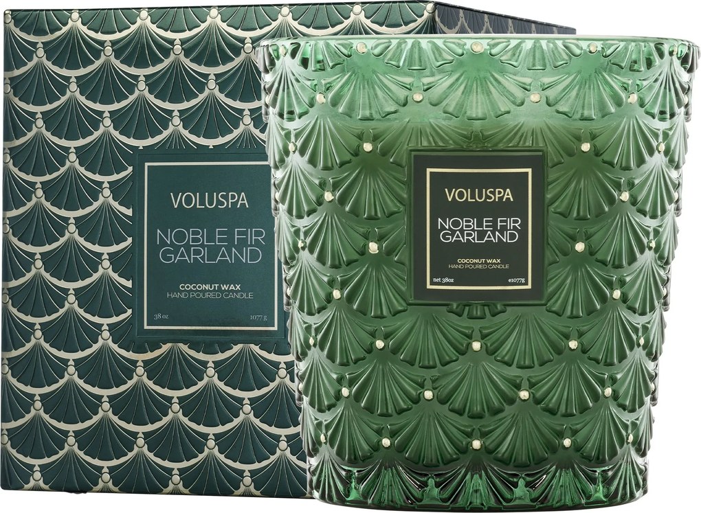 Voluspa svíčka Noble Fir Garland, 1077 g