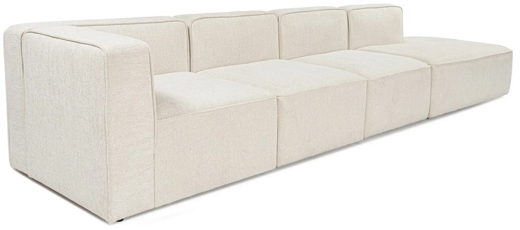 Hanah Home Čtyřmístná pohovka MORE M krémová