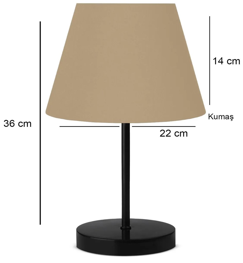 ASIR Stolní lampa AYD-3159 béžová