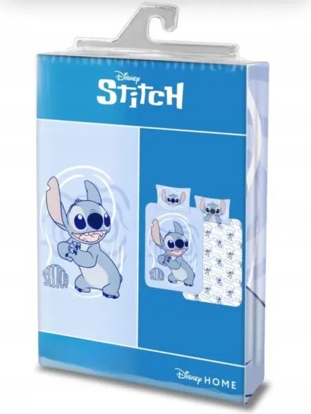 Povleceni Disney Lilo and Stitch modré do postýlky 135x100cm+40x60cm Faro