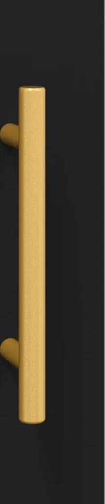 vidaXL Skříň highboard 34,5 x 34 x 180 cm kompozitní dřevo [3199354] Barva: bílá s vysokým leskem