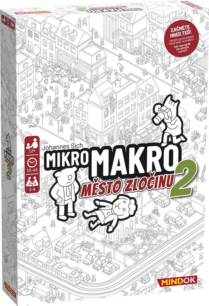 Společenská hra mikromakro: město zločinu 2