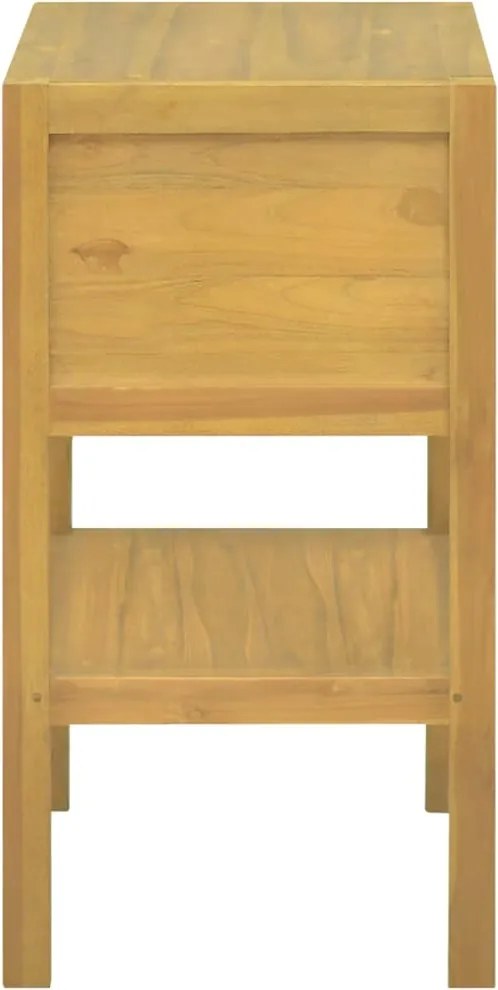 Koupelnová skříňka 60 x 40 x 75 cm masivní teakové dřevo 338249