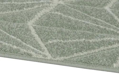 Koberce Breno Kusový koberec PORTLAND 750/RT4G, Zelená, Vícebarevné, 133 x 190 cm