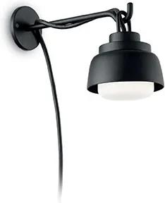 Venkovní nástěnné LED svítidlo Ideal Lux Marmalade AP1 nero 160603 černé