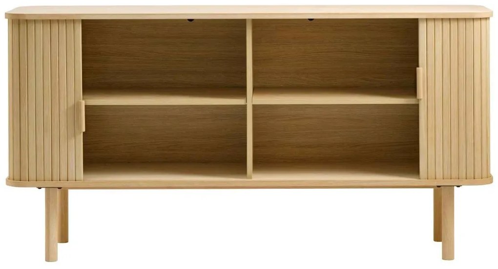 Designová komoda Parveen 160 cm přírodní dub