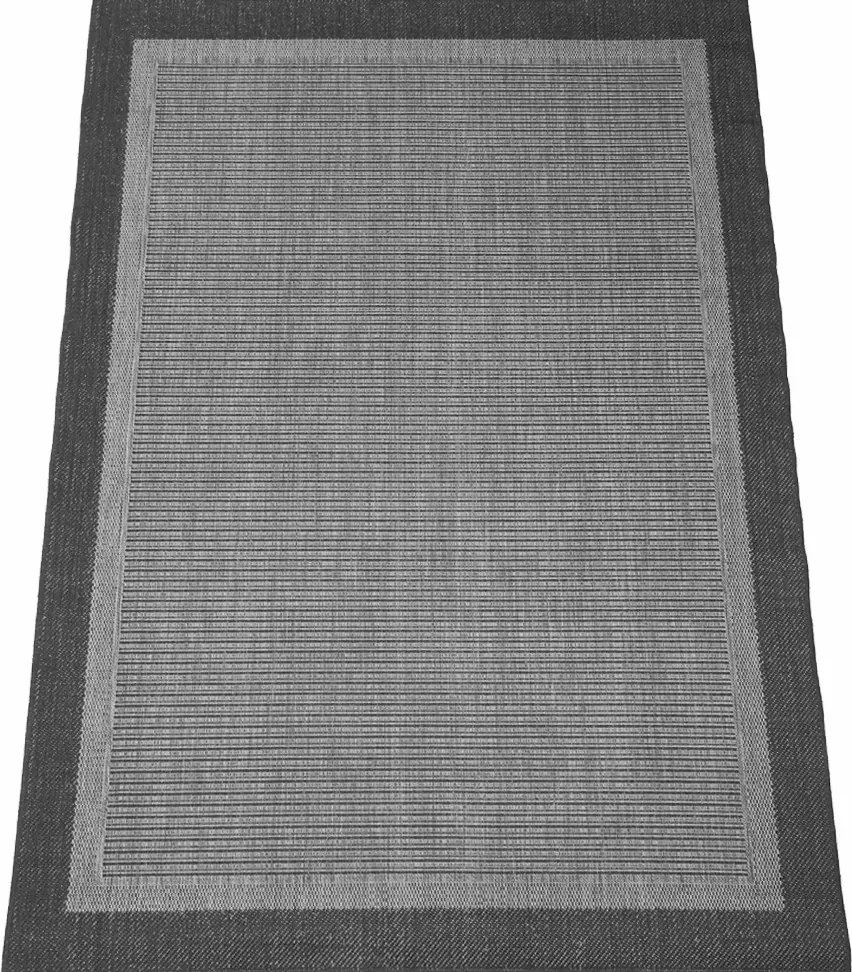 BE Koberec Eqos 0001GREY - šedý obdélníkový Rozměr: 50x80 cm