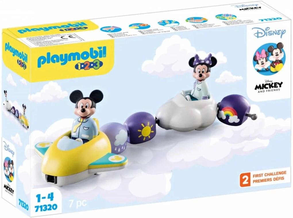 Playmobil 71320 disney: let mickeyho a minnie v oblacích
