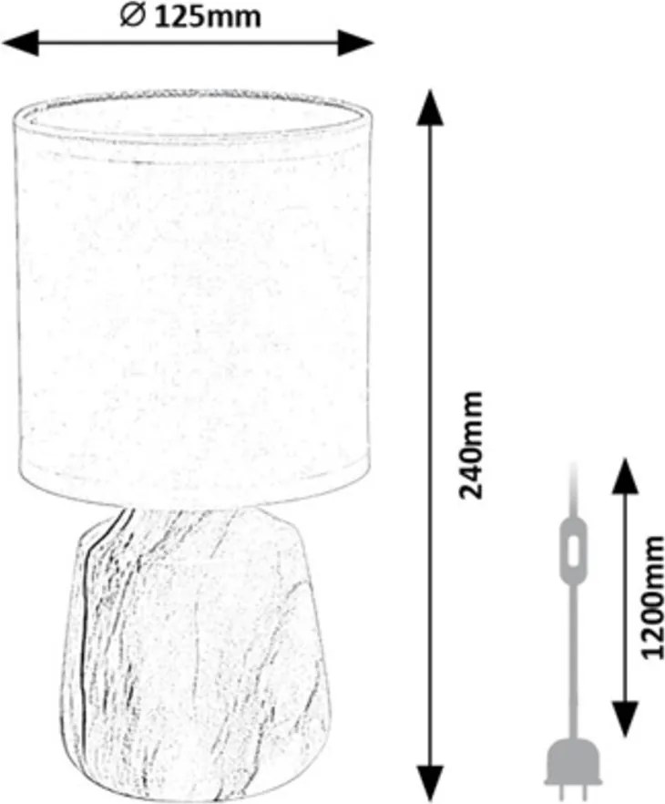 Rabalux NALISA stolní lampa 74067