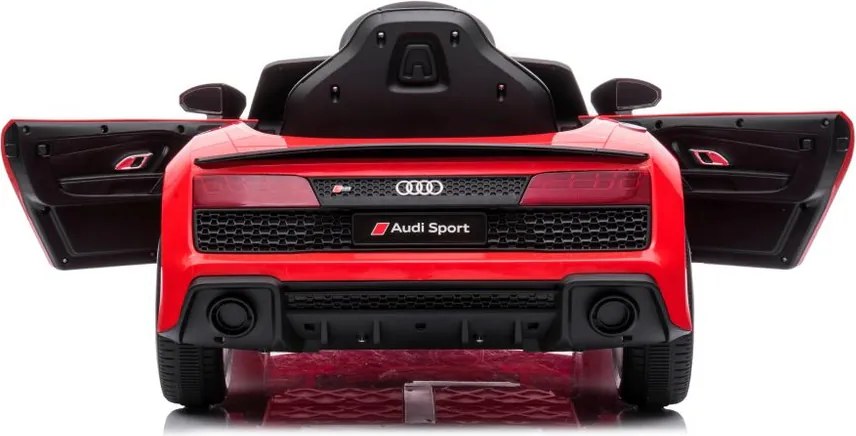 LEAN CARS Elektrické autíčko Audi R8 Lift A300 červené
