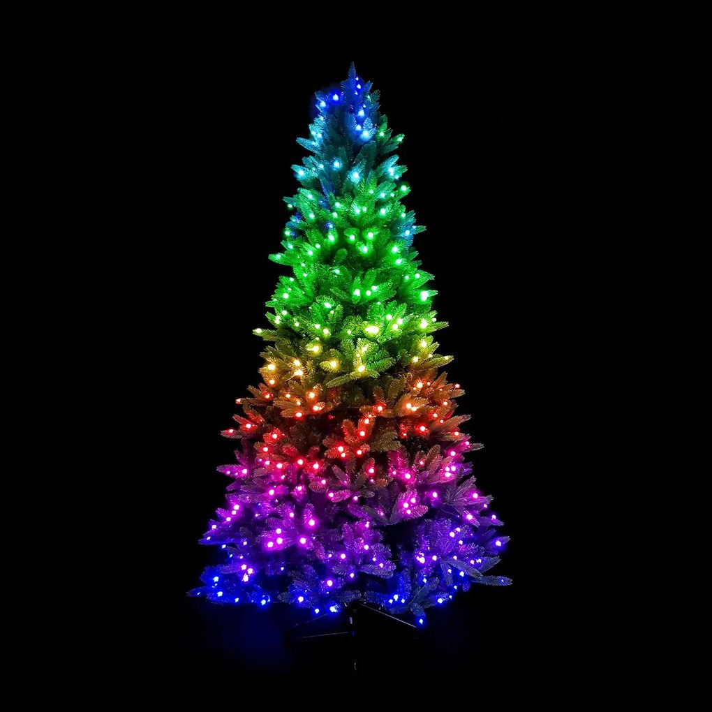 Dekorativní stromek s LED osvětlením Twinkly RGB, 150 cm