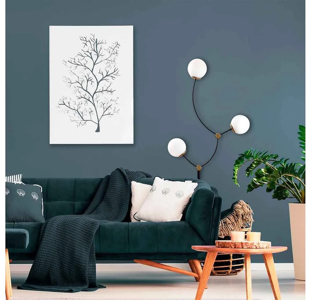 Designová stojanová lampa Ulyciana 151 cm černá