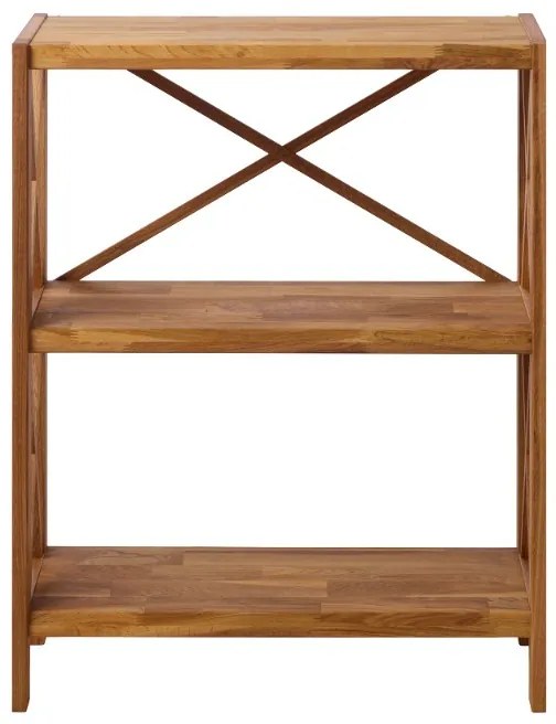Designový regál Walworth 87 cm přírodní dub