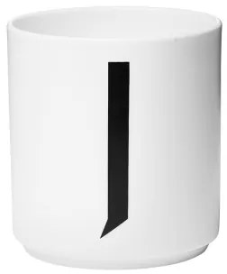 Porcelánový hrnek Letter J Design Letters