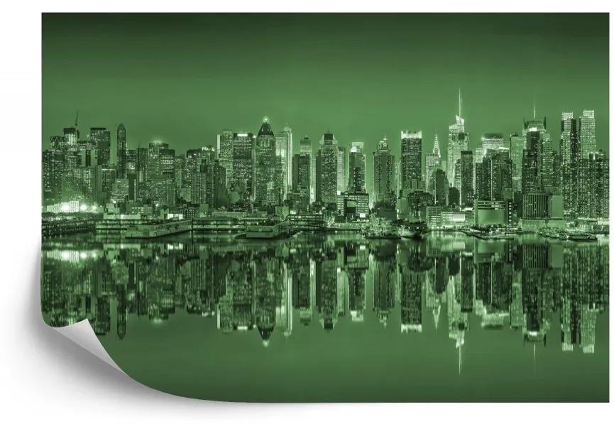 Fototapeta New York Odrazy V Zelené Samolepící tapety 270x180