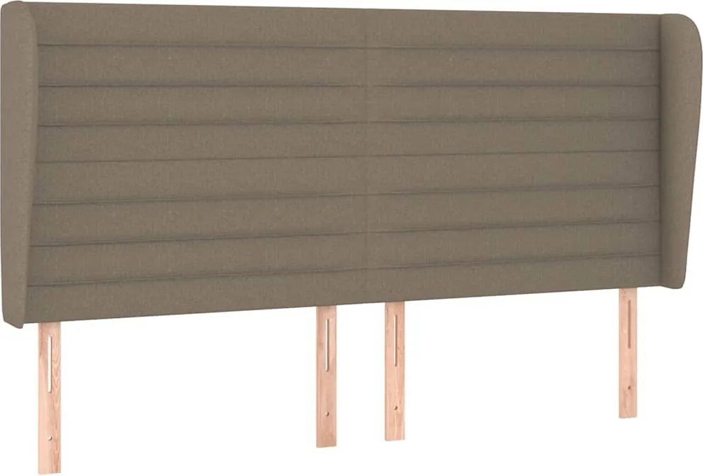 Box spring postel s matrací taupe 180x200 cm textil 3128065