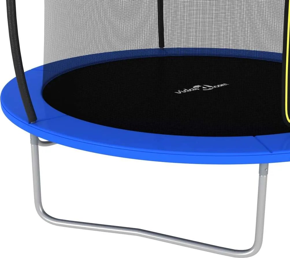 vidaXL Trampolína s příslušenstvím kulatá 244x55 cm 100 kg [92453] Barva: Modrá