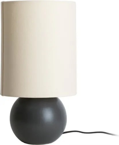 Stolní lampa Alma, látkové stínidlo, Ø 16 cm
