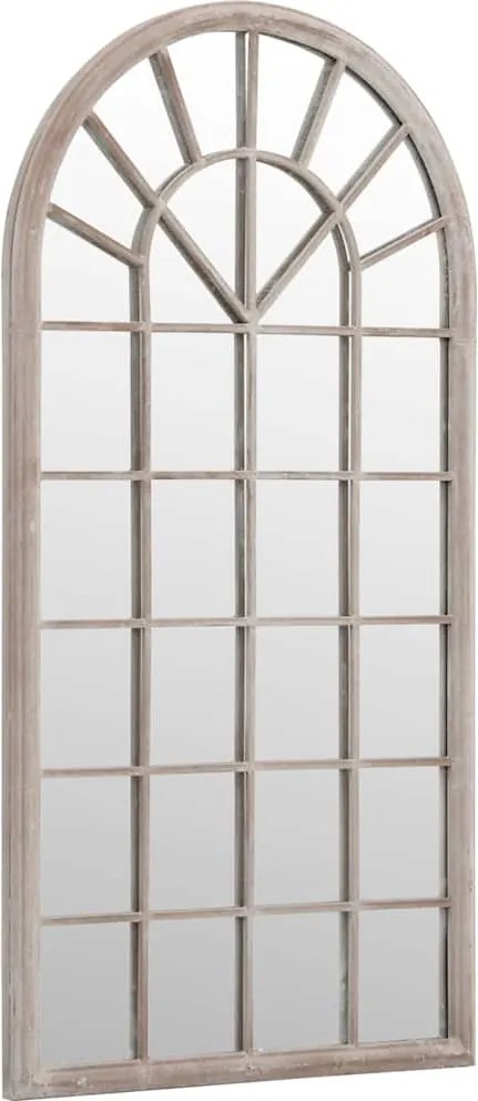Zrcadlo pískové 90 x 45 cm železo do interiéru 3093517