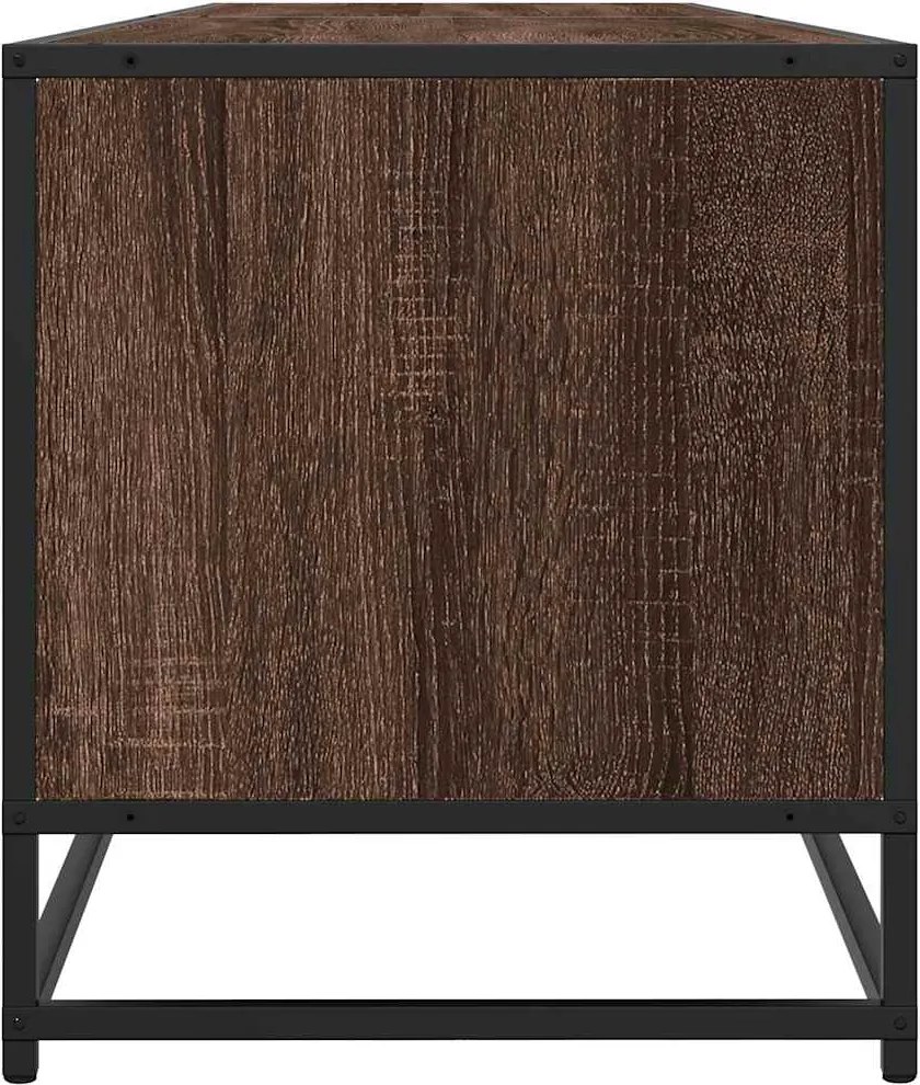 TV skříňka hnědý dub 180,5 x 40 x 46 cm kompozitní dřevo 3300804