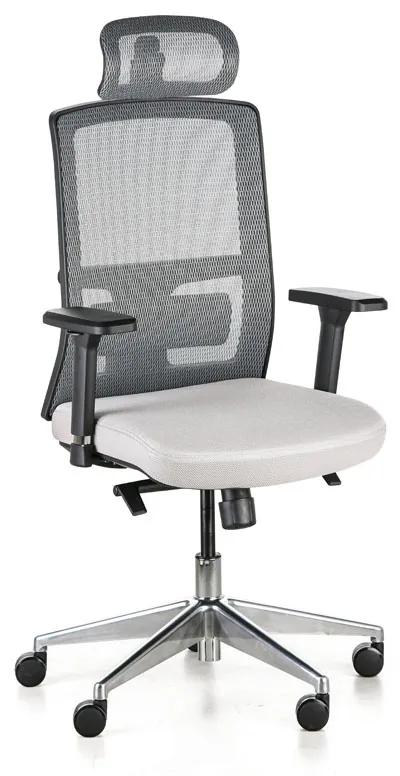 B2B Partner Kancelářská židle NED MF, šedobéžová