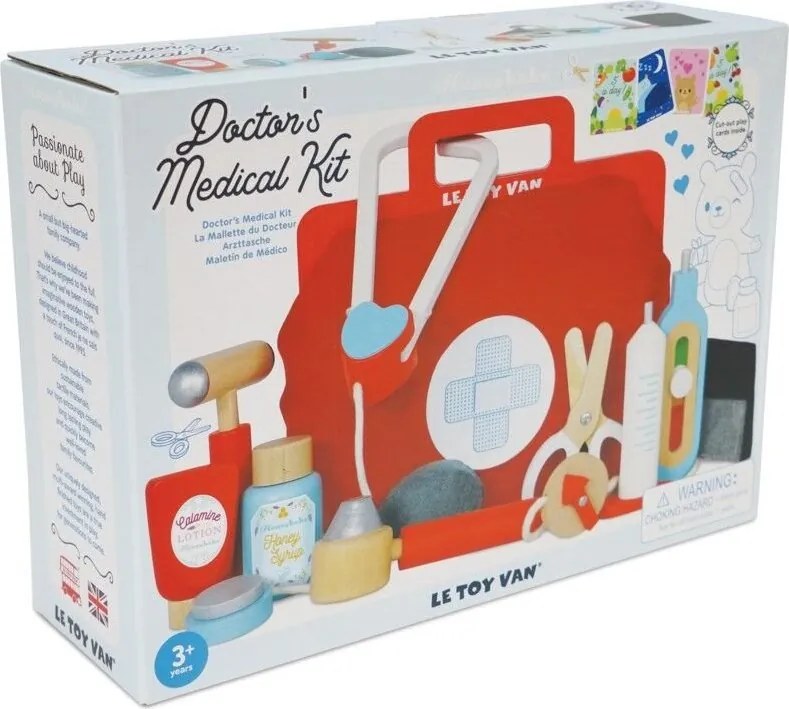 Hračka Le Toy Van Doktorská brašna s příslušenstvím [6907232]