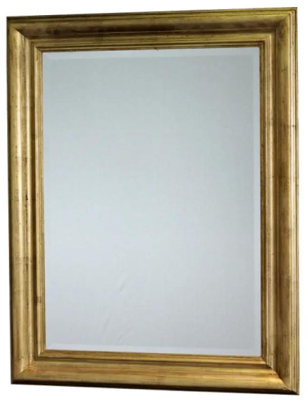 Zrcadlo Blase gold Rozměr: 80x120cm