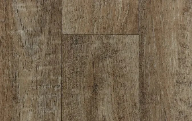 BEAUFLOR PVC podlaha - lino AMBIENT Stock Oak 39M – tmavé dřevo ŠÍŘKA: 4 m, POUŽITÍ: Zátěžové